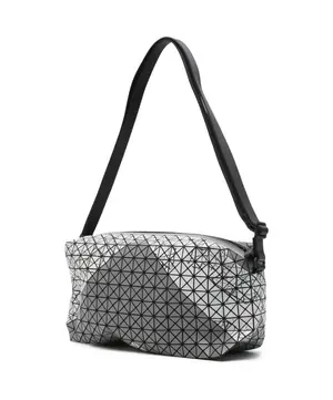 Issey Miyake Geometric-patterned Shoulder Bag - Grey