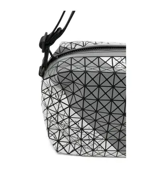 Issey Miyake Geometric-patterned Shoulder Bag - Grey