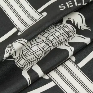 Fendi Printed Silk Foulard