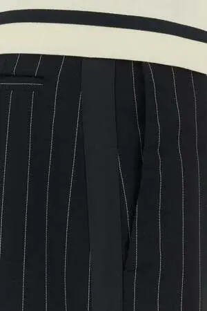 JEAN PAUL GAULTIER Pinstripe Exposed-waist Pants
