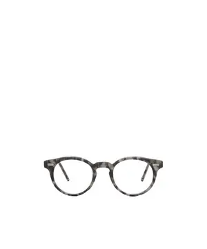 Thom Browne Round Frame Glasses - Gray