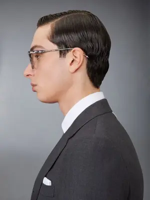 Thom Browne Round Frame Glasses