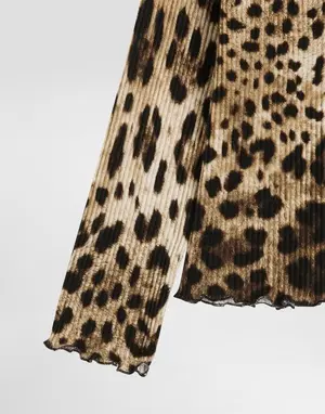 Dolce & Gabbana Leopard-pattern Top