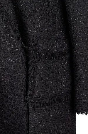 Giambattista Valli Mid-length Bouclé Tweed Coat