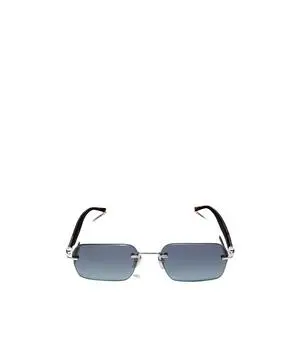 Gucci Rectangular-frame Sunglasses - Silver