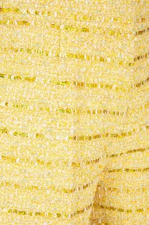 Giambattista Valli Sequin Adorned Tweed Shorts