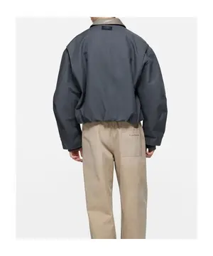 Acne Studios Leather-collar Cotton Jacket