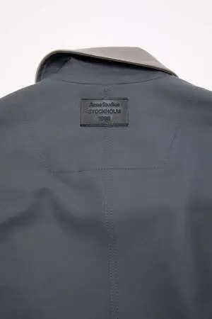 Acne Studios Leather-collar Cotton Jacket