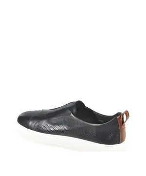 Santoni Perforated Slip-on Sneakers