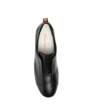 Santoni Perforated Slip-on Sneakers