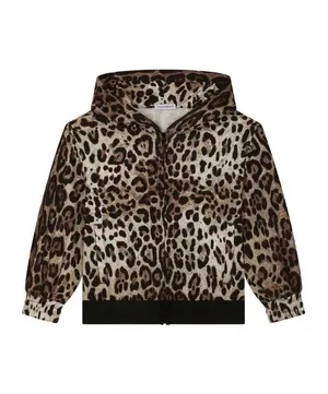 Dolce & Gabbana Leopard-print Jacket - Black
