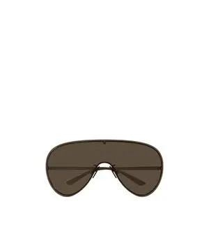 Gucci Shield Sunglasses - Transparent Brown