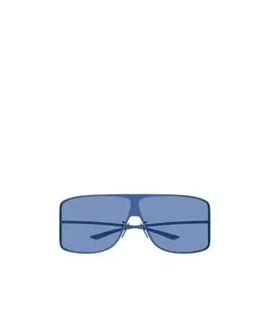 Gucci Mask Frame Sunglasses - Blue/bright Blue