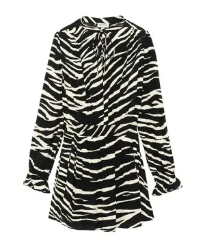 Zadig&Voltaire Rayados Dress - Zebra