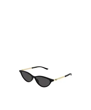 Gucci Cat-eye Frame Sunglasses - Black/gray