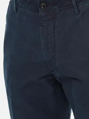 Incotex Logo-embroidered Trousers