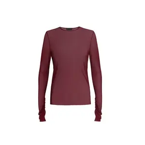 AUDREY VALLENS Mesh Top - Red