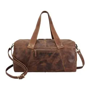 LLOYD BAKER Sean Leather Holdall Bag - Brown