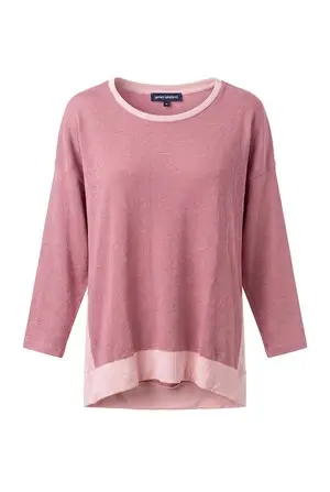 JAMES LAKELAND Shimmer Blouse - Pink