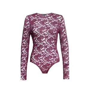 AUDREY VALLENS Selene Lace Bodysuit