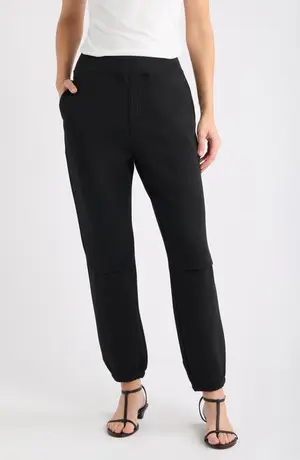 Hue Jetset Jersey Joggers - Black