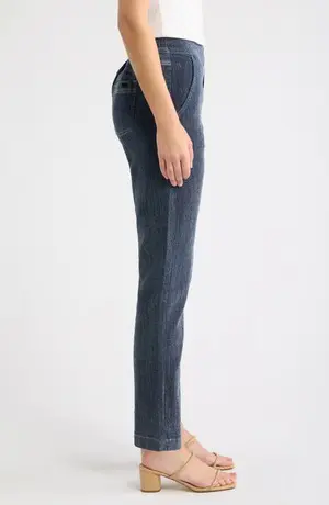 Hue High Waist Chenille Denim Pants