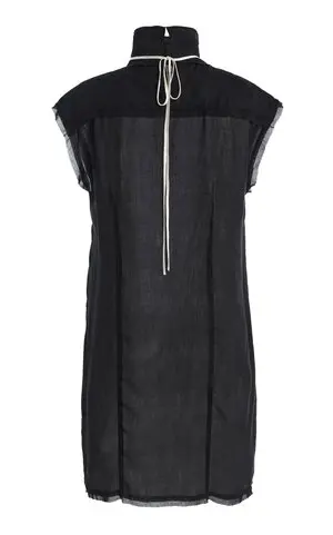 MEL USINE Argile Funnel-neck Peasant Tunic