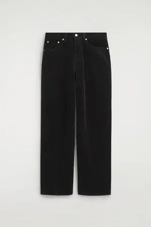 Cos Facade Corduroy Straight-leg Jeans