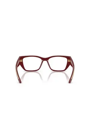Prada 53mm Rectangle Optical Glasses