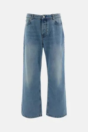 AMI Paris Large Fit Jeans - Multicolor