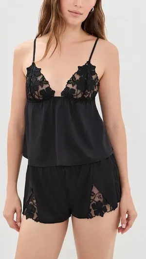 Bluebella Alara Luxury Satin Cami And Short Set
