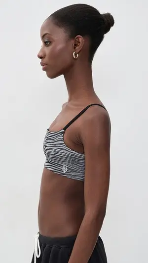 Free People Tighten Up Printed Bra