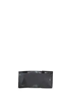 Saint Laurent Black Niki Slim Tri-fold Calf Leather Wallet