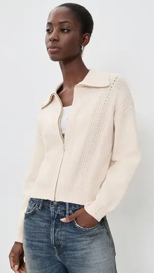 Z Supply Silverlake Zip Cardigan
