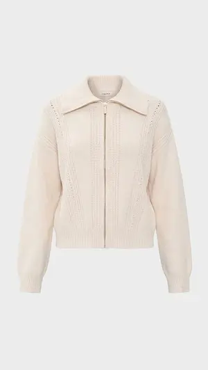 Z Supply Silverlake Zip Cardigan