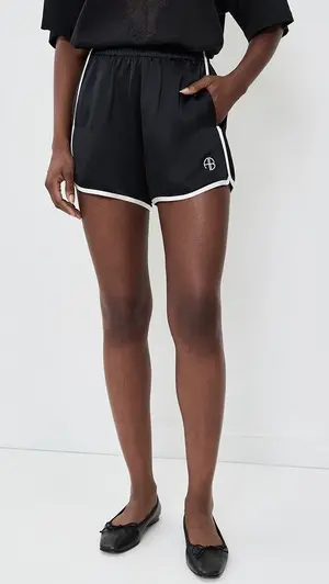 ANINE BING Eva Shorts - Black