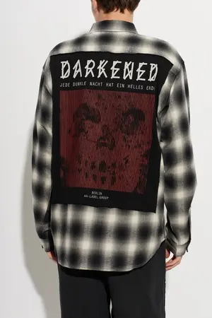 44 LABEL GROUP Plaid Pattern Shirt