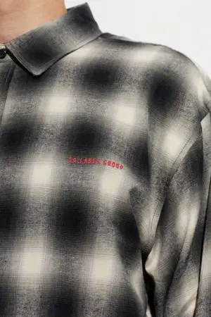 44 LABEL GROUP Plaid Pattern Shirt