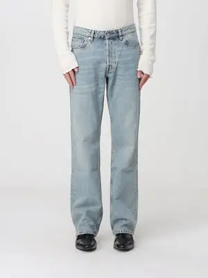 Our Legacy Slate Cut Straight-leg Jeans In Stretch Denim With Mid-rise Waist
