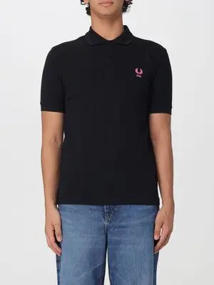 Comme Des Garçons Slim Fit Cotton Polo Shirt With Contrast Logo