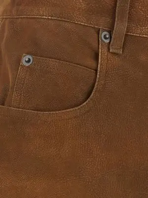 Isabel Marant Étoile Bisane High-waisted Cotton Midi Pencil Skirt - Brown
