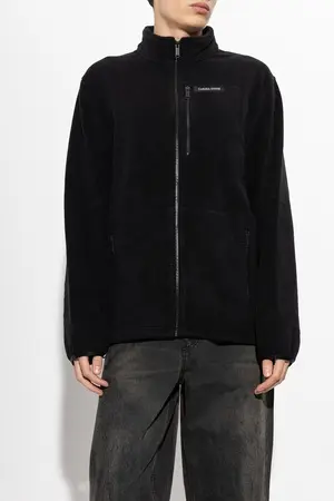Canada Goose Loma’ Fleece With Embroidered Logo - Black