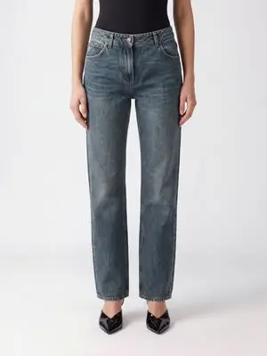 Magda Butrym Mid-rise Straight-leg Cotton Denim Jeans