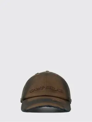 Camper Cotton Baseball Cap With Tone-on-tone Logo - Brown
