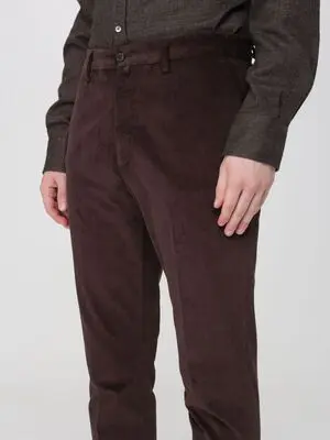 BROOKSFIELD Slim Fit Mid-rise Velvet Trousers