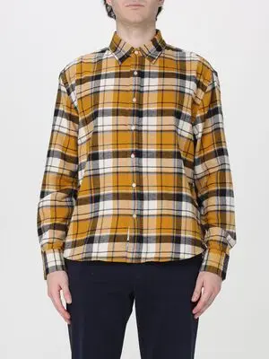 LA MARTINA Long-sleeved Check Cotton Shirt With French Collar