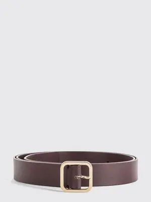 Marsèll Smooth Leather Belt With Pin Buckle - Cocoa
