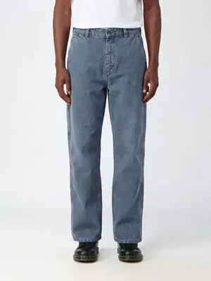 A.p.c. Dan Wide-leg Cotton Denim Jeans With Mid-rise Waist - Blue