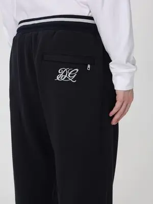Dolce & Gabbana Cotton Jogging Trousers With Elasticated Waist And Embroidered Logo