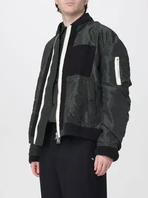 Sacai Reversible Ripstop Nylon Shirt Jacket With A Relaxed Fit